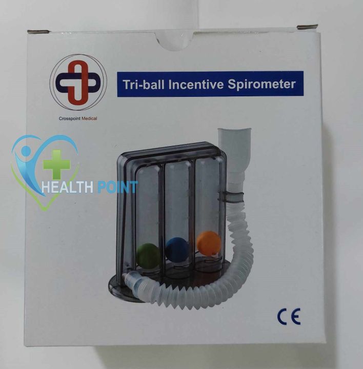 Spiro Ball / Incentive Spirometer - Breathing Exercise / Incentive Tri ...