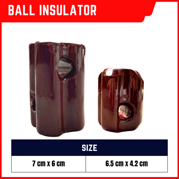 Ball Insulator Porcelain Electrical Insulators (Lenght: 6cm or 4cm ...