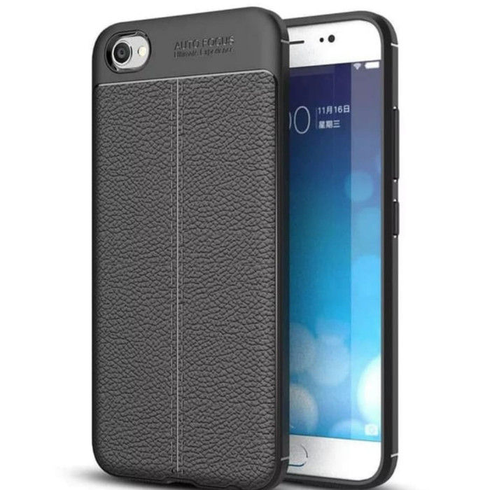 Case Auto Focus Vivo Y65 Leather Experience SoftCase Slim Ultimate ...