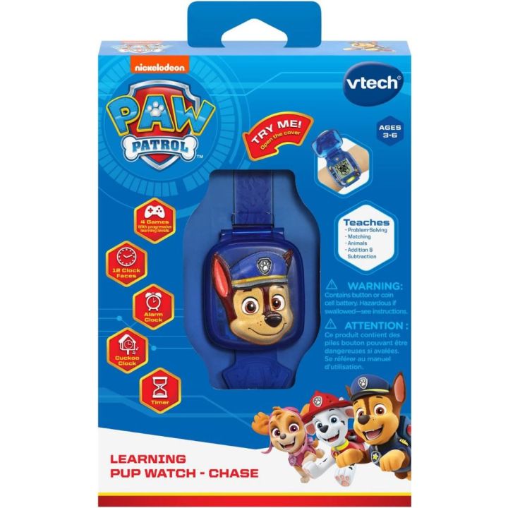 VTECH PAW PATROL LEARNING PUP WATCH นาฬิกาดิจิตอล | Lazada.co.th