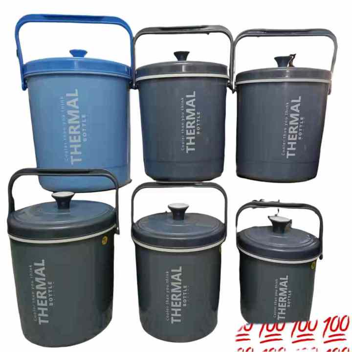MATSU Round Ice Cooler Box / Plus Nasi / Plus ais batu / Capacity ( 3LT ...