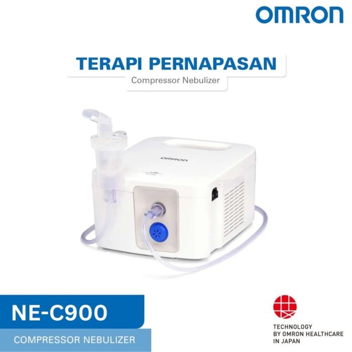 OMRON COMPRESSOR NEBULIZER NE-C900 ALAT TERAPI UAP - | Lazada Indonesia
