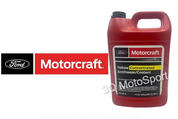 FORD Motorcraft YELLOW CONCENTRATED ANTIFREEZE/ COOLANT (3.78 LITERS ...