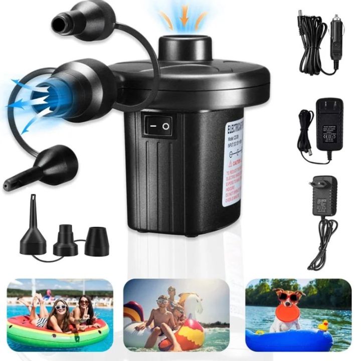 JA Electric Inflatable Compressor Rechargeable With Nozzles For PVC ...