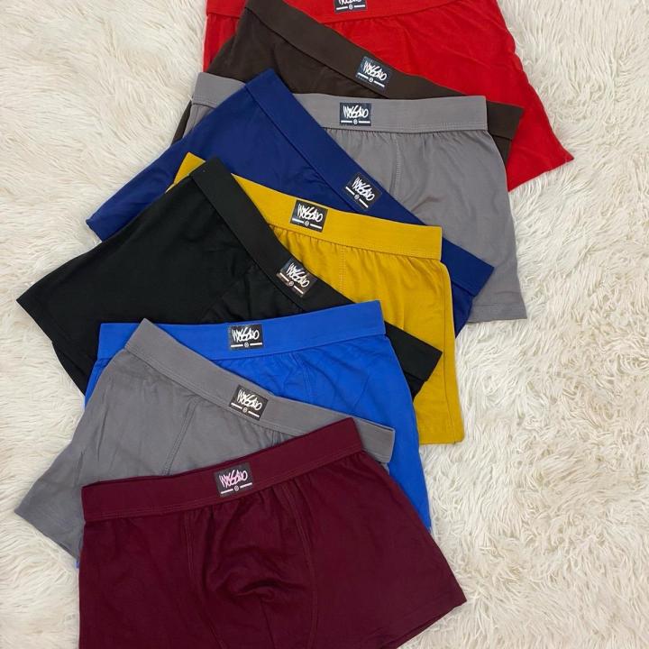 12/6PCS RANDOM CA BOXER BRIEFS for High Quality Cotton Men's Underwear ...