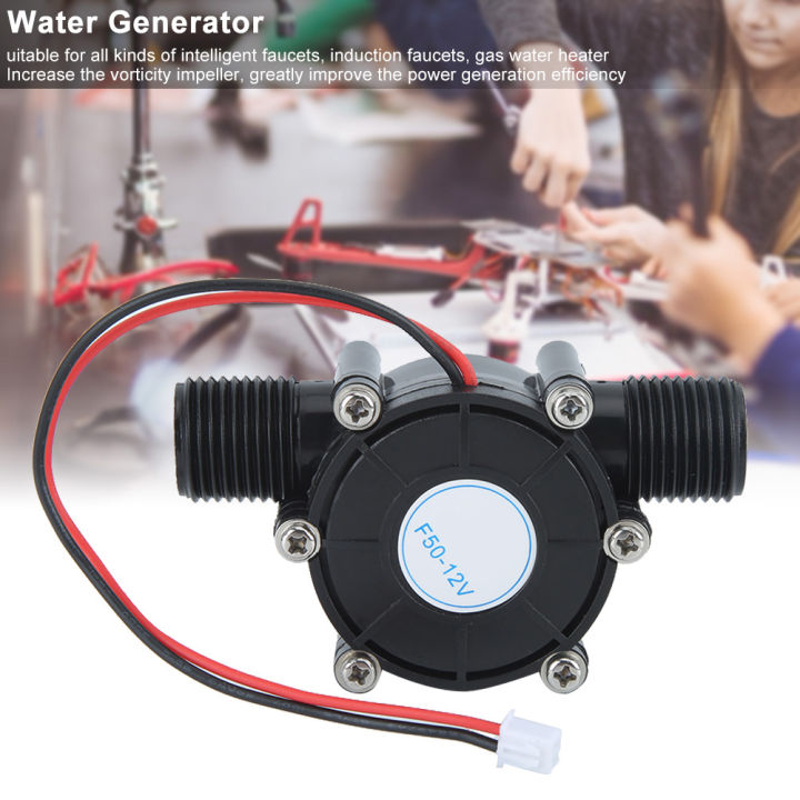 12V 10W Black DC Electric Micro Hydroelectric Hydro Water Generator ...