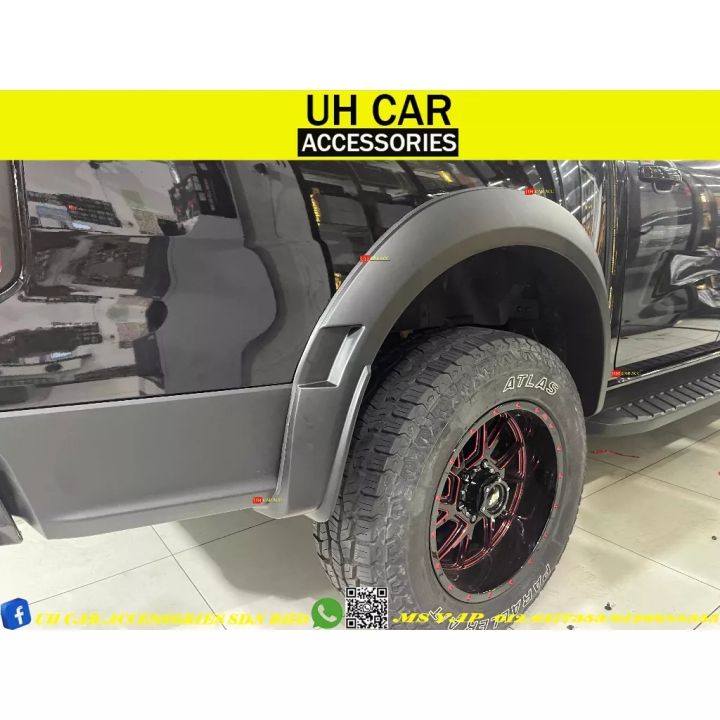 FORD RANGER T9 2022 2023 RAPTOR DESIGN PP FENDER ARCH FLARE | Lazada