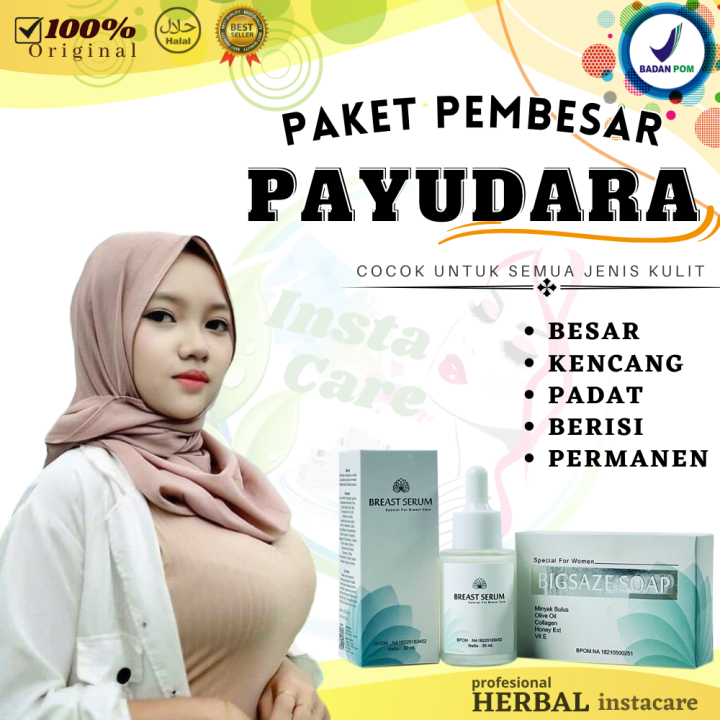 PEMBESAR DAN PENGENCANG PD SUDAH BPOM ORIGINAL INSTACARE - BIGSAZE SOAP DAN BREAST SERUM ...