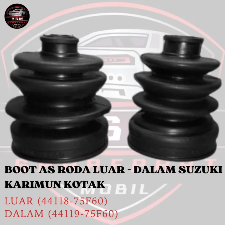 Karet Boot As Roda CV Joint Luar - Dalam Suzuki Karimun Kotak | Lazada ...