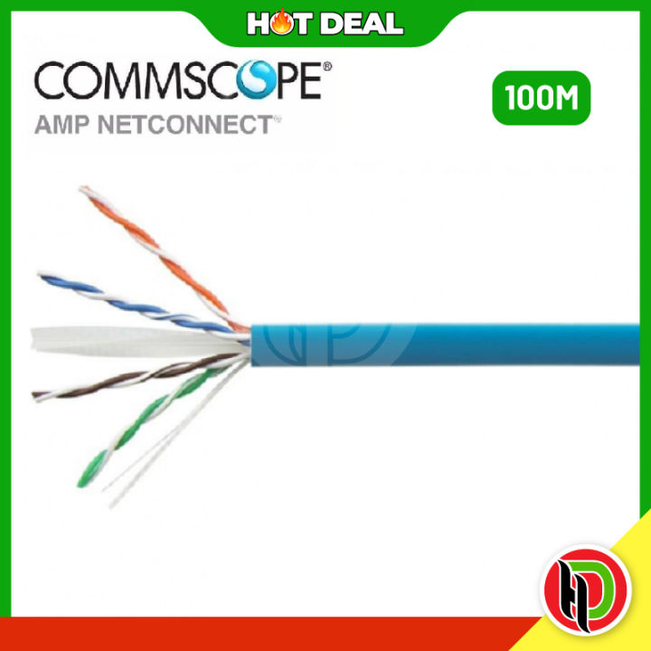 Hotdeal 100m Commscope CS31 Cat6 AWG23 U/UTP Data Cable - 100m ...