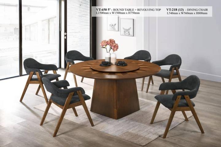 Round Dining Table /Modern Design Round Table | Lazada