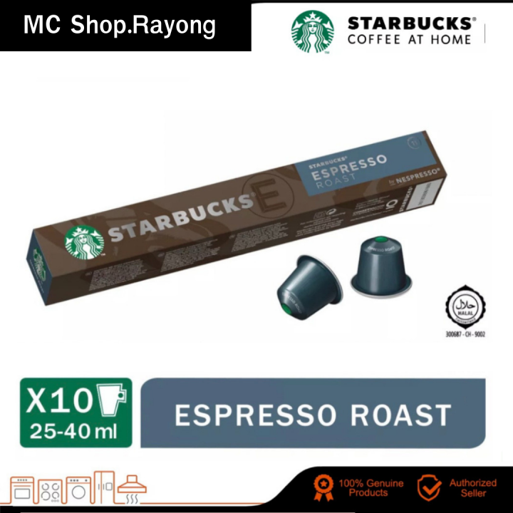 STARBUCKS® Espresso Roast by NESPRESSO® Dark Roast Coffee Capsules ... STARBUCKS® Espresso Roast by NESPRESSO® Dark Roast Coffee Capsules ...