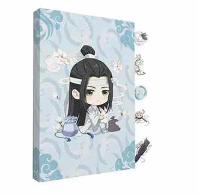 MINISO X MDZS Anime Merch Cute Cartoon PP A4 5 Layer Paper File Folder ...