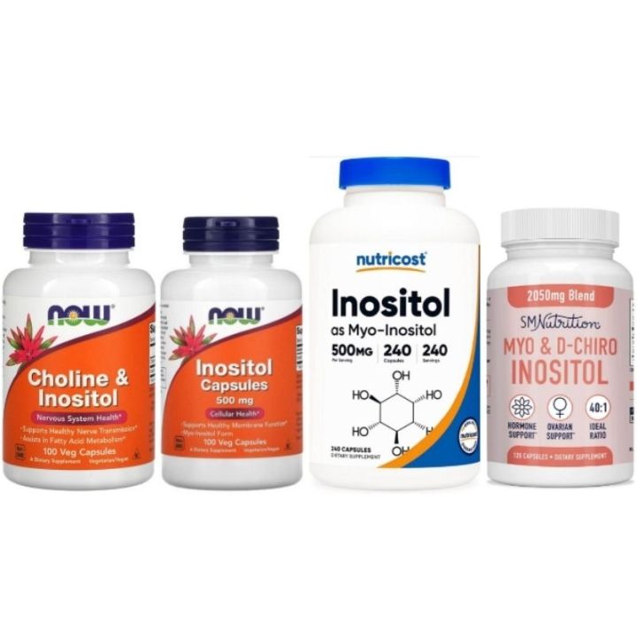 Foods Inositol Choline Myo-Inositol D-Chiro Inositol for PCOS Fertility ...