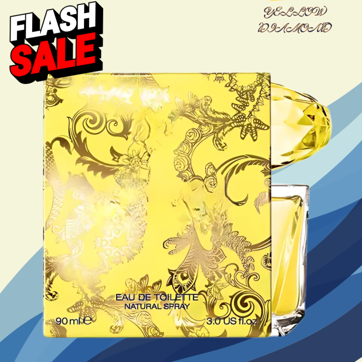 Yellow Diamond Bright Pleasant Scent Fragrance Woman 100ml Imported ...