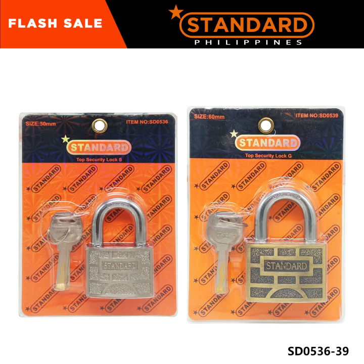 Standard Padlock Sand Light Lock lock for door tools 32mm/38mm/50mm ...