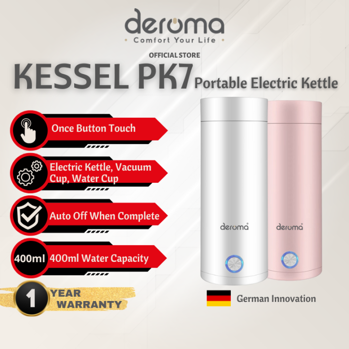 Deroma KESSEL-PK7 Deerma DR050 Electric Kettle Portable Kettle Thermos ...