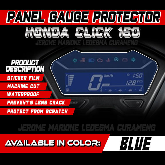 PANEL GAUGE PROTECTOR HONDA CLICK V2 / V3 / 160 | Lazada PH