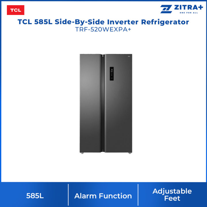 TCL 585L Side-By-Side Inverter Refrigerator TRF-520WEXPA+ | Holiday ...