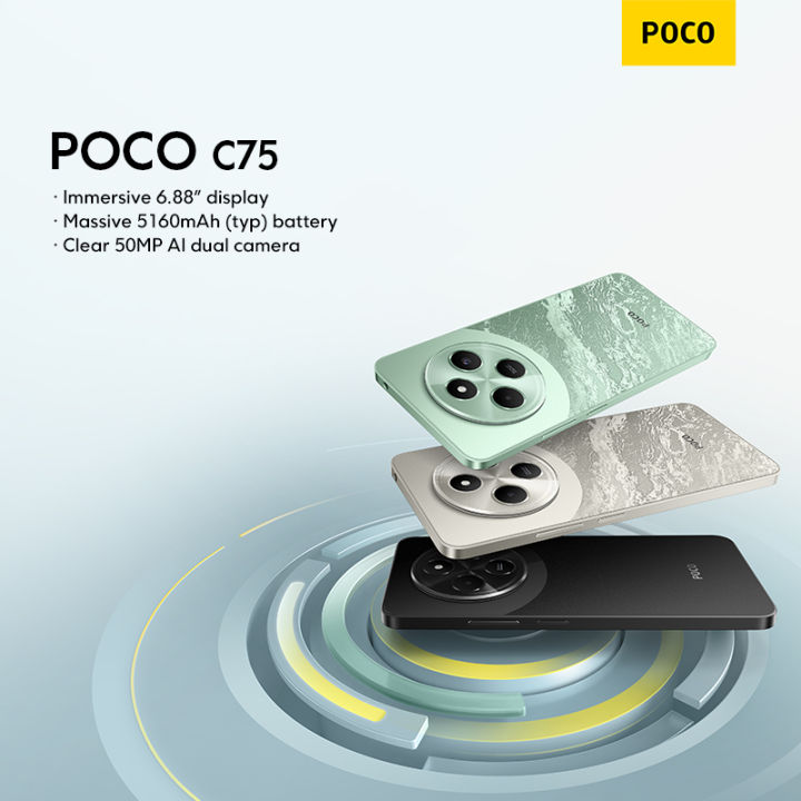 POCO C75 6+128GB/8+256GB Global Version With 1-year Warranty | Lazada PH