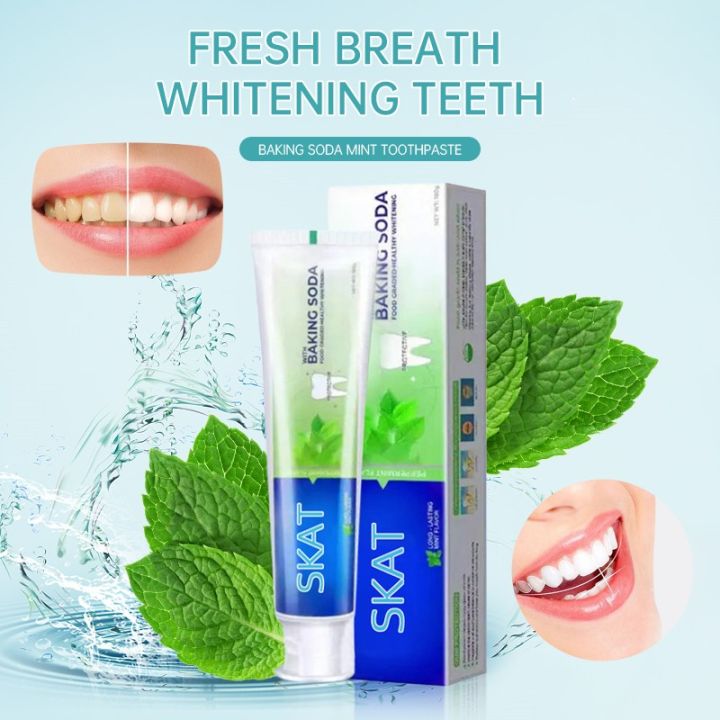 NYL SKAT JAPAN 7 Days Whitening Mint Toothpaste Teeth Care Fresh Breath ...