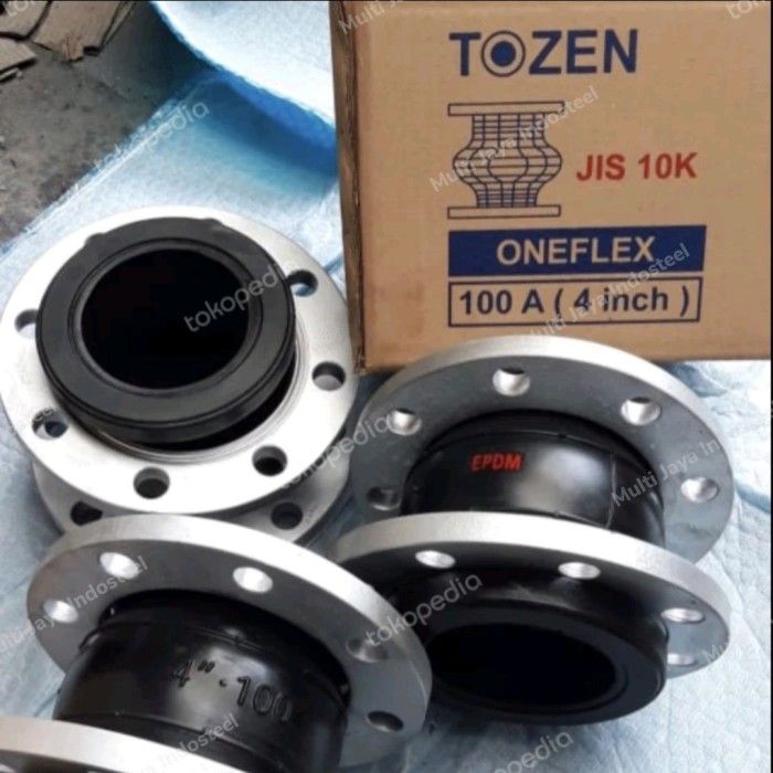 TOZEN FLEXIBLE RUBBER JOINT ONEFLEX JIS 10K 2" INCH DN50 | Lazada Indonesia