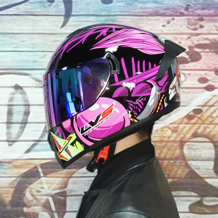 【COD】Motorcycle Helmet Full Face helmet With ICC Dual Visors ...