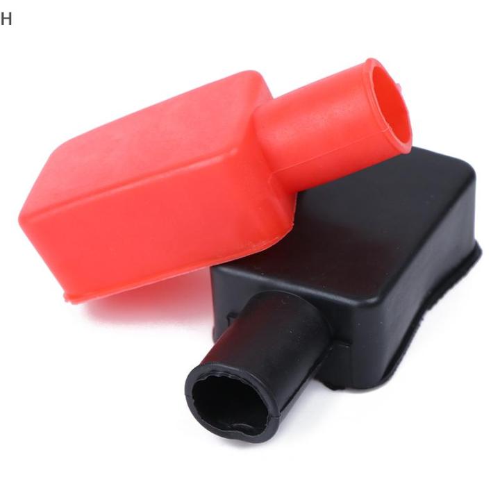HF 1Pair Car Battery Terminal Insulation Clamp Clips Battery Pole ...