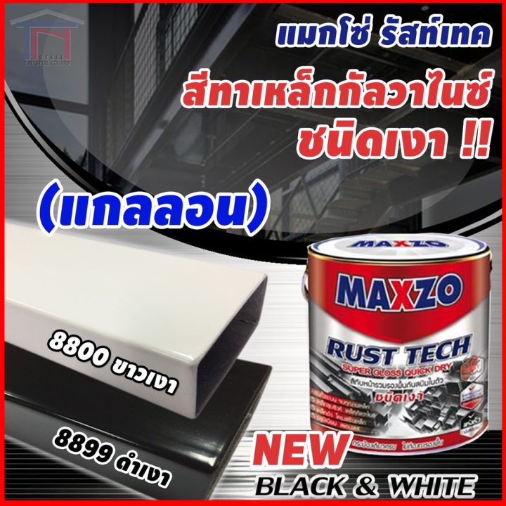 ( สุดคุ้ม+++ ) Maxzo สีกันสนิมและทับหน้าเหล็กกัลวาไนส์ ชนิดเงา แมกโซ่ ...