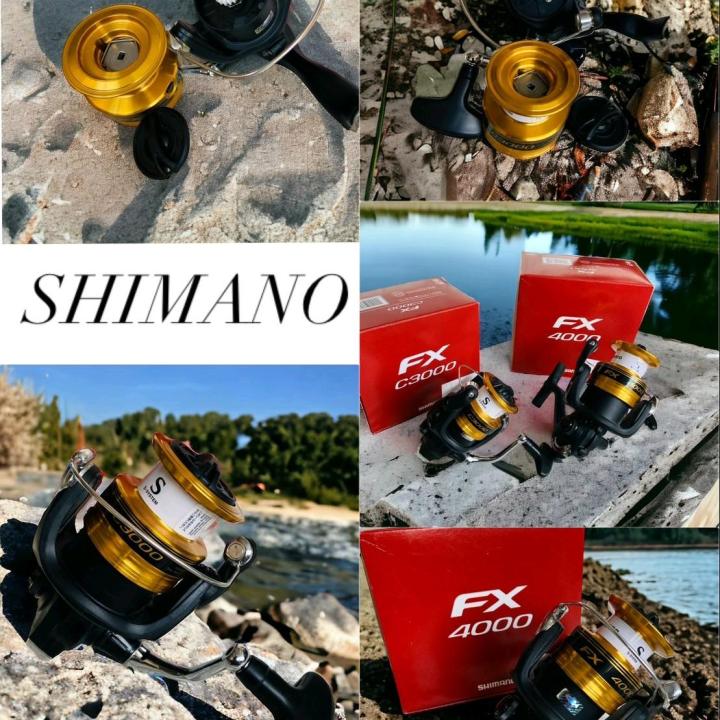รอก สปินนิ่ง SHIMANO FX 3000 -FX 4000 -FX 2500สินค้าพร้อมส่ง | Lazada.co.th