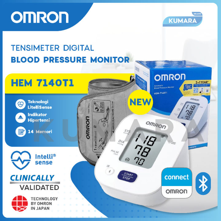 OMRON - Tensimeter Digital HEM 7140T1 / Blood Pressure Monitor With ...