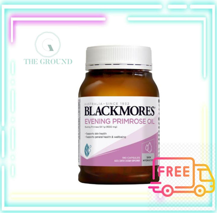 [READY STOCK EXP: 10/2025] Blackmores 月见草 Evening Primrose Oil EPO ...