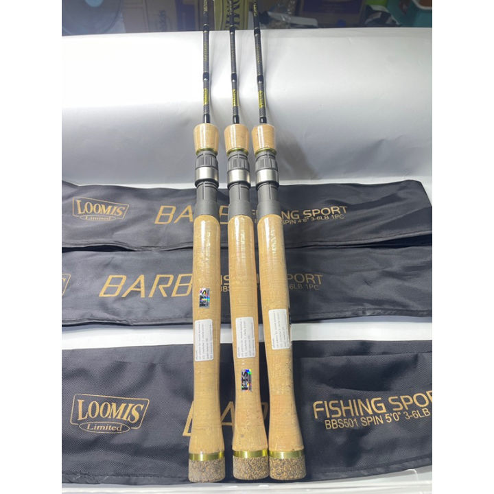 【THE NEW🎣】 LOOMIS BARB คันสปินนิ่ง UL(Ultralight) ท่อนเดียว เวท 3-6lb ...