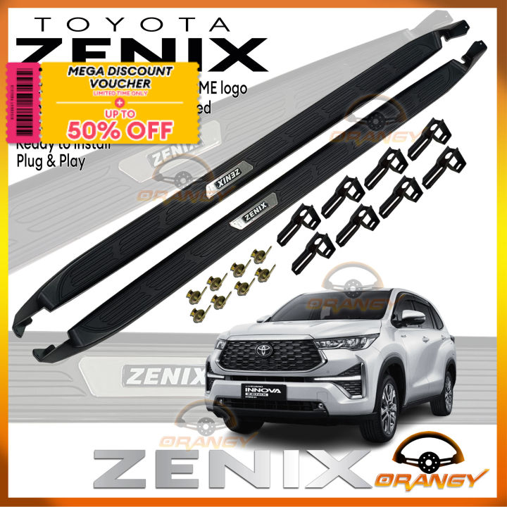Toyota Innova Zenix 2023 to 2025 OEM Stepboard Black Step board ( car ...