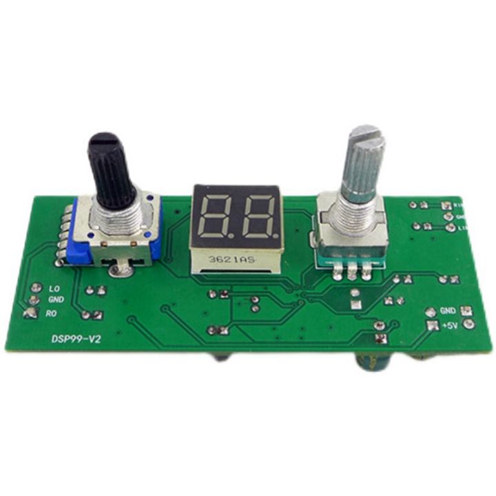 DSP Digital Reverberation Karaoke Reverb Board KTV Mixer Effector Anti ...