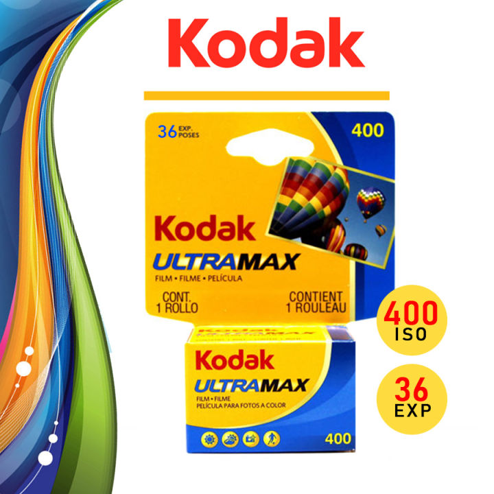 Kodak UltraMax 400 Color Negative Film (35mm Roll Film, 36 Exposures) Expiry Mar 2025 | Lazada