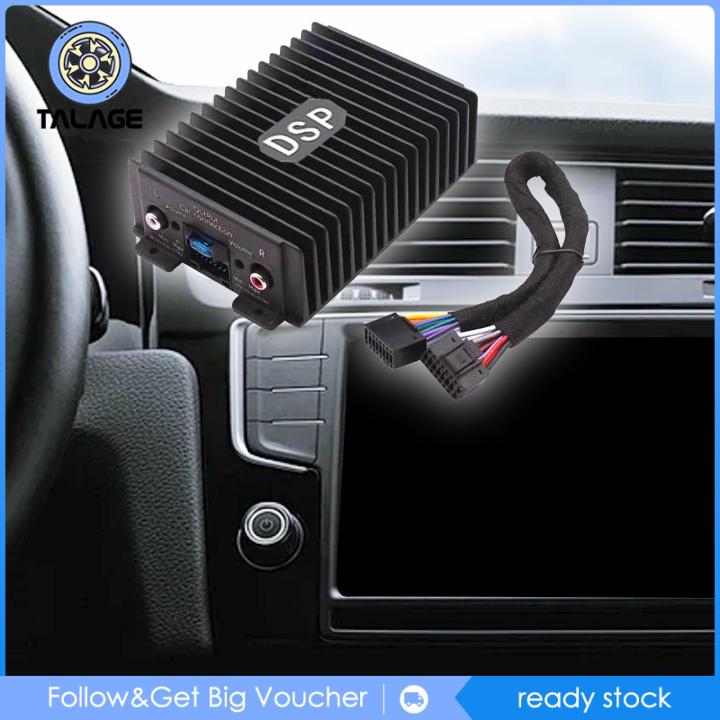 Talage Automotive DSP Amplifier 4 Channels 25W Power Low Level Input ...