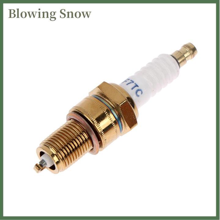 Blowing Spark Plug F7TC for Generator Lawnmower Tractor Rototiller Water Pump Go Kart Farm ...