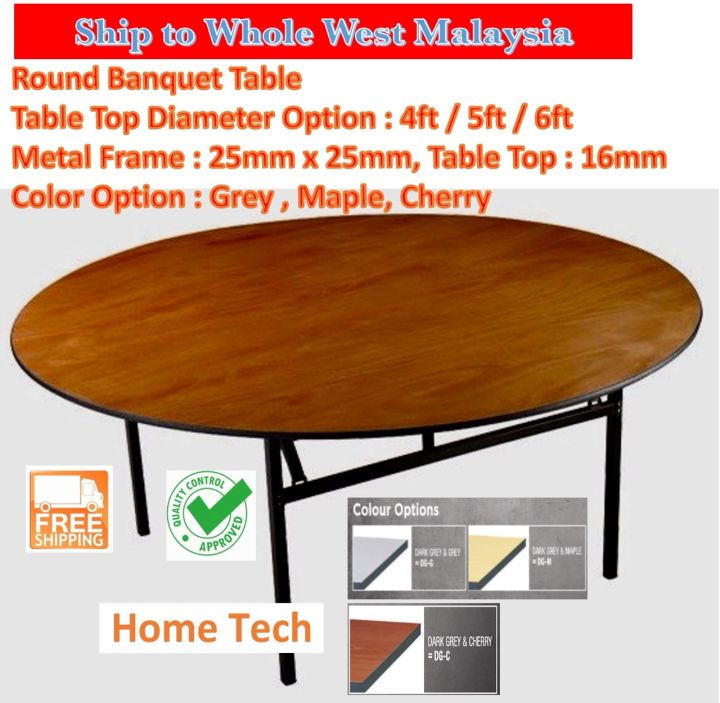 ⭐️⭐️DELIVER TO WHOLE WEST MALAYSIA ⭐️⭐️ROUND RECTANGULAR BANQUET ...