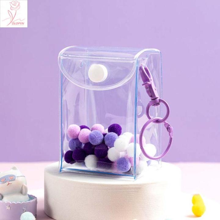 [COD] popmart ชุดlabubu พีวีซีพีวีซี กระเป๋าตุ๊กตาใส่เดินแบบใส กันฝุ่น ...