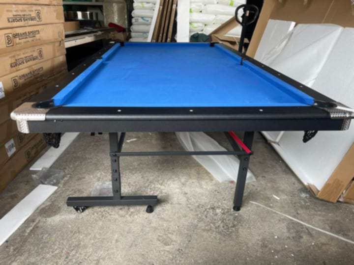 8FT. Foldable Billiard Table With Wheels/Lamesa ng Bilyaran/Junior ...