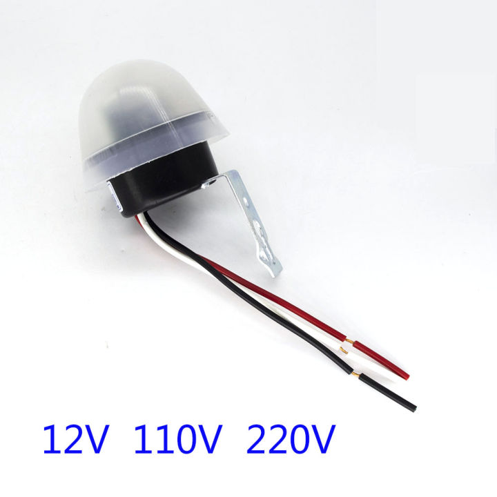 Công Tắc Ảnh Tự Động Nhạy Cảm Chống Nước AS-20 DC 12V AC 110V 220V 10A ...