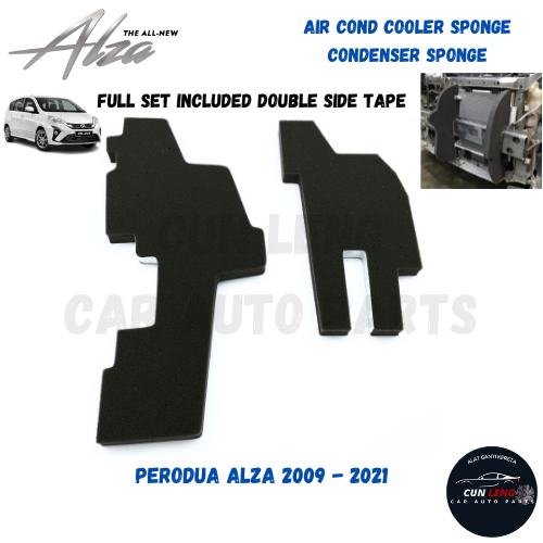 Perodua Alza 2009-2021 Air Cond Cooler Condenser Sponge Full Set | Lazada