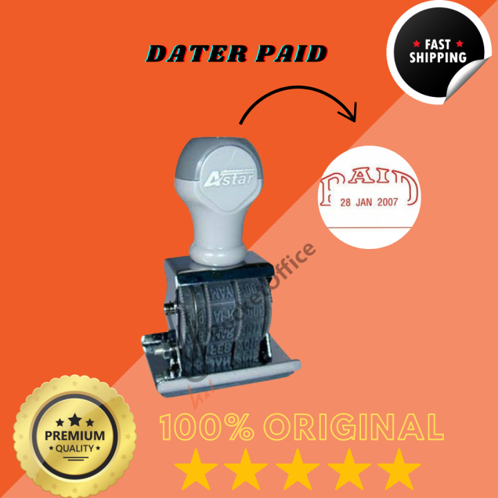 UK Date Paid Dater Date Stamp | Lazada PH
