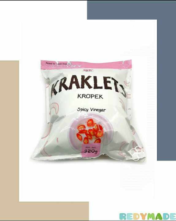 OK Kraklets Spicy Vinegar Kropek 320g | Lazada PH