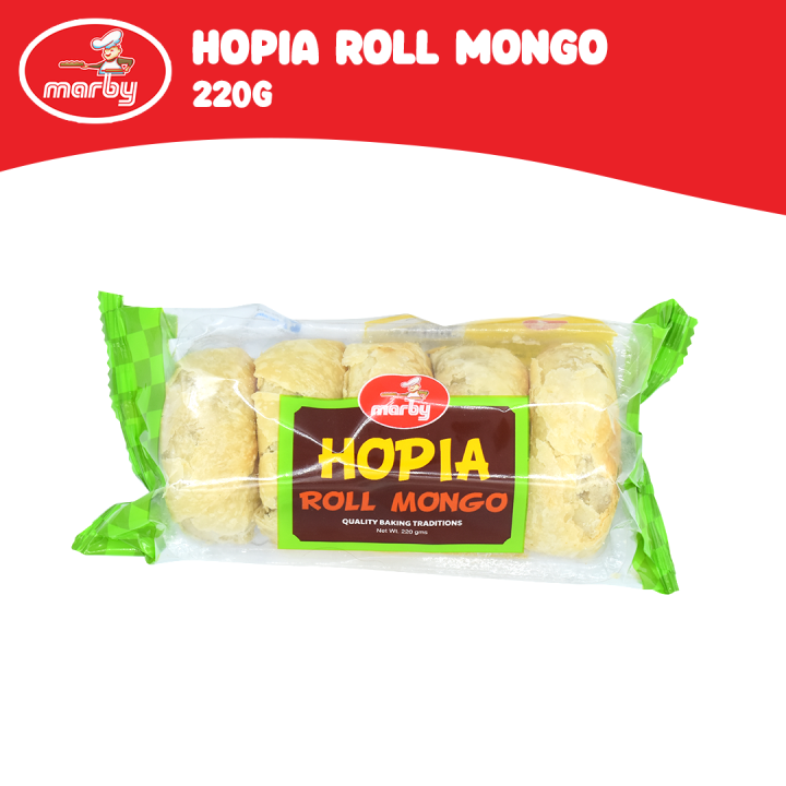 Marby Hopia Roll - Mongo - 220 grams | Lazada PH