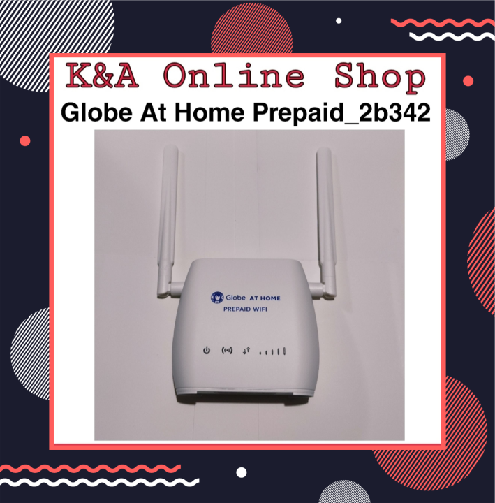 Globe at Home Prepaid Wi-Fi (OPENLINE) ZLT S10G Modem with OutDoor ...