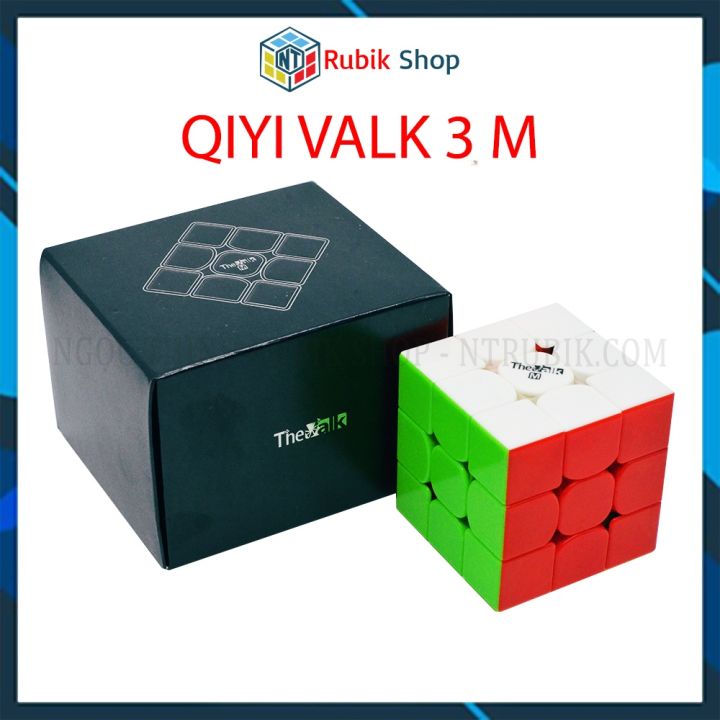 [Hoàn tiền 10%][Rubik 3x3x3] Rubik QiYi 3x3x3 Valk 3 M hộp mới 2021 Stickerless | Lazada.vn