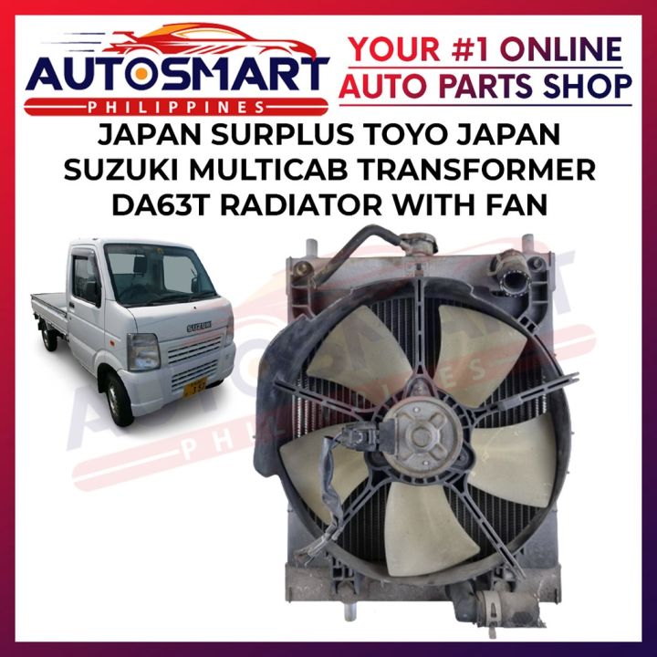 Japan Surplus Suzuki Transfomer DA63T Radiator with Fan | Lazada PH