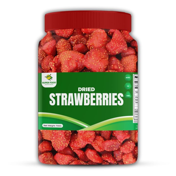 Super Food Dried Strawberries (100g-700g) | Lazada PH